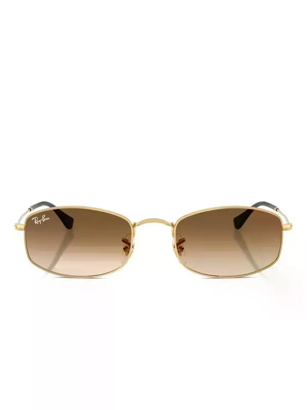 Ray-ban Rectangle-frame Sunglasses - Gold