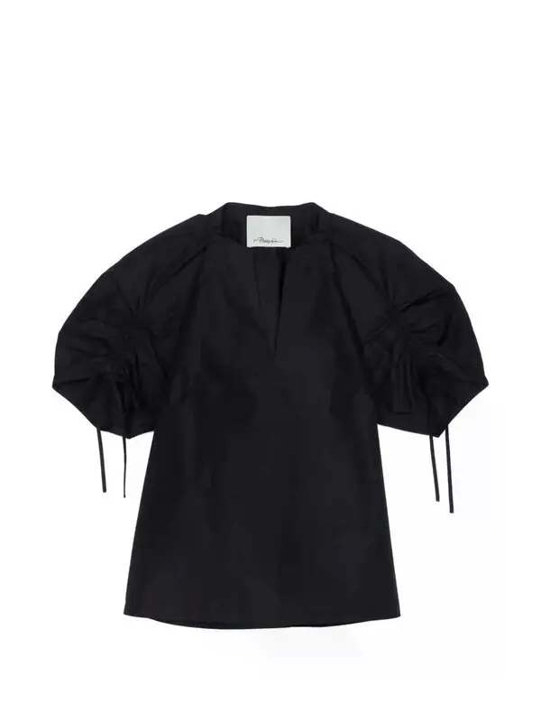 3.1 Phillip Lim V-neck Top - Blue
