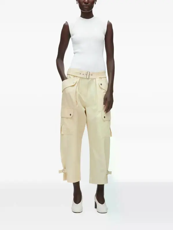 3.1 Phillip Lim Belted Cargo Trousers With Buckled Cuffs
