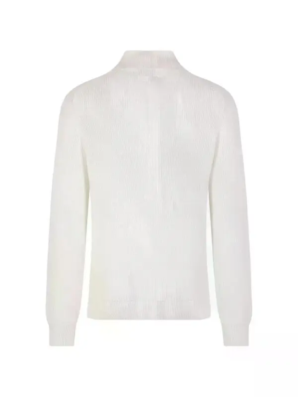 Brunello Cucinelli Rib Knit Mock-neck Sweater