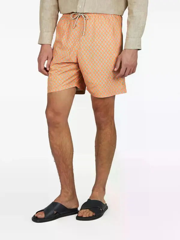 Paul & Shark Floral Print Swim Shorts