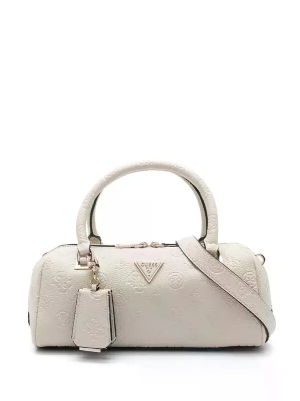 Guess Embossed Logo Tote - Neutrals