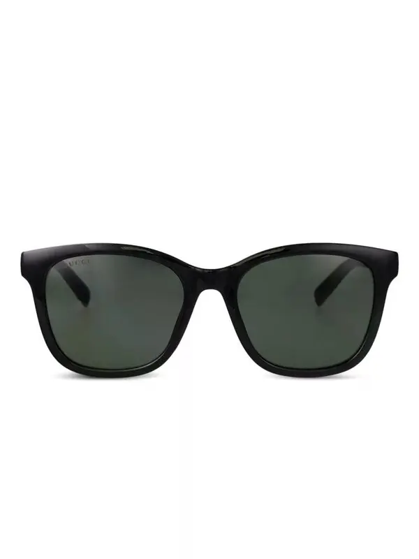 Gucci Interlocking Gg Sunglasses - Black