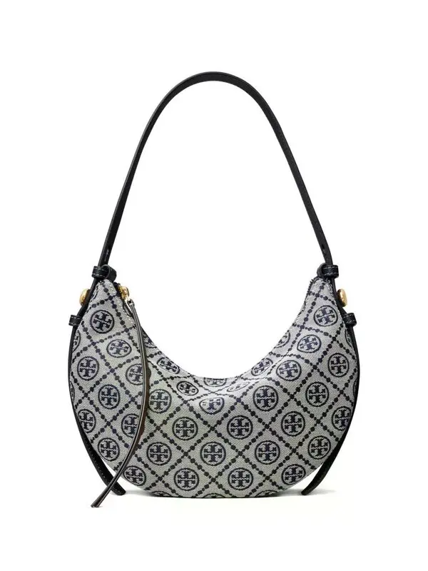 Tory Burch Romy Half Moon Shoulder Bag - Grey