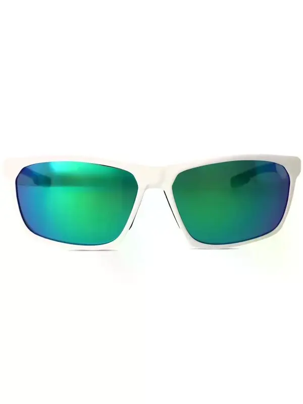 Adidas Rectangle-frame Sunglasses - White