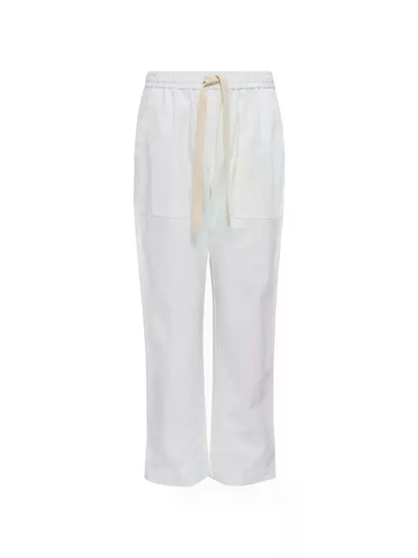 LEE MATHEWS Cotton Drawstring Trousers