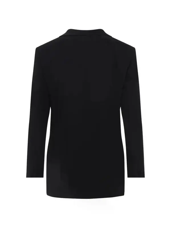 Giorgio Armani Flower Detail Double-breasted Blazer