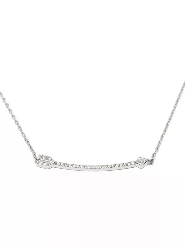 SWAROVSKI Rhodium-plated Arrow Pendant Necklace