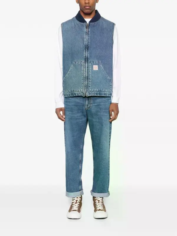 LEVI'S Zip-up Sleeveless Gilet