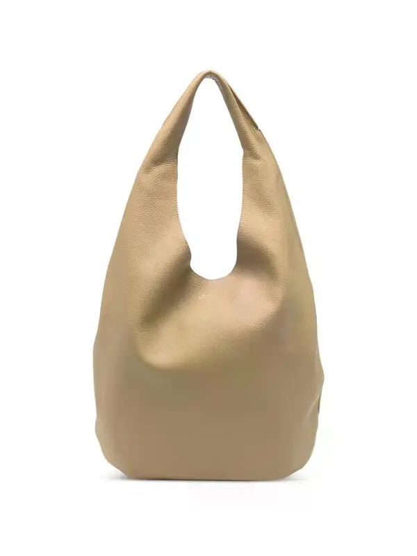 A.p.c. Grained Leather Tote Bag - Neutrals