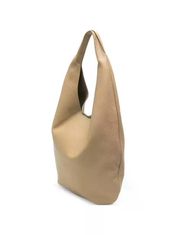 A.p.c. Grained Leather Tote Bag - Neutrals