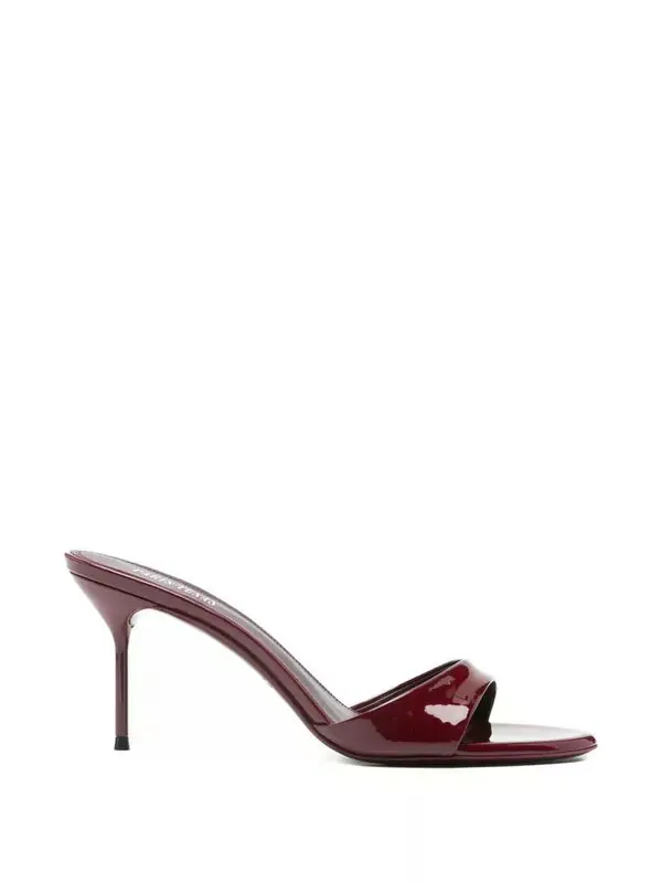 Paris Texas Leather Heeled Sandals