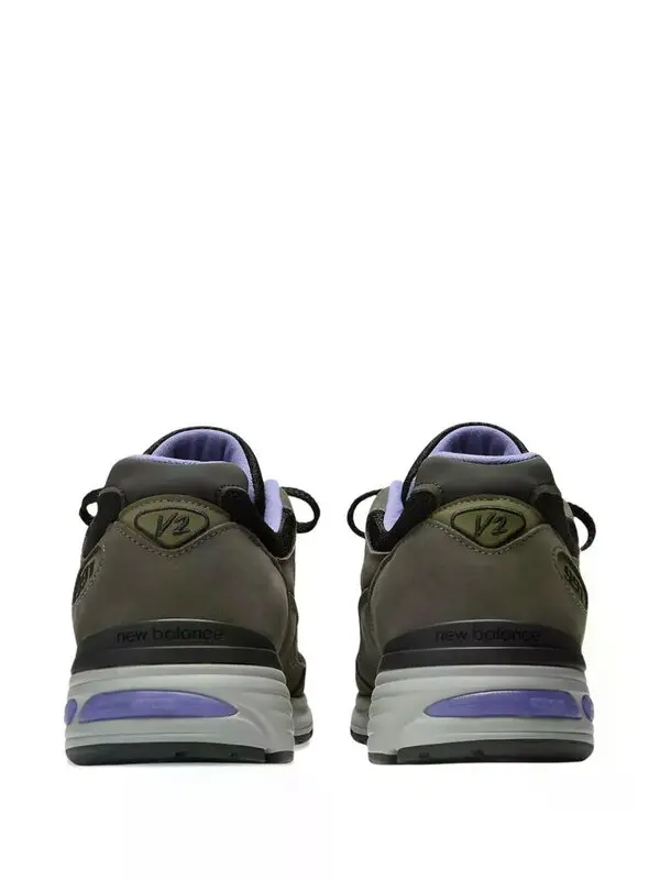 NEW BALANCE U991v2 Iconic Logo Sneakers - Grey