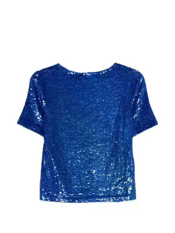 P.a.r.o.s.h Sequin Embellished Blouse - Blue