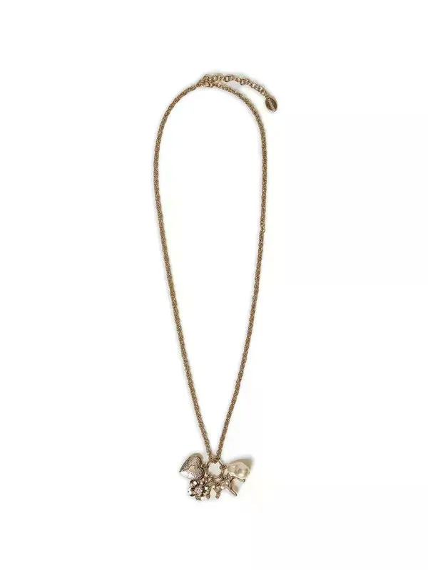 TWINSET Heart Charm Necklace - Gold
