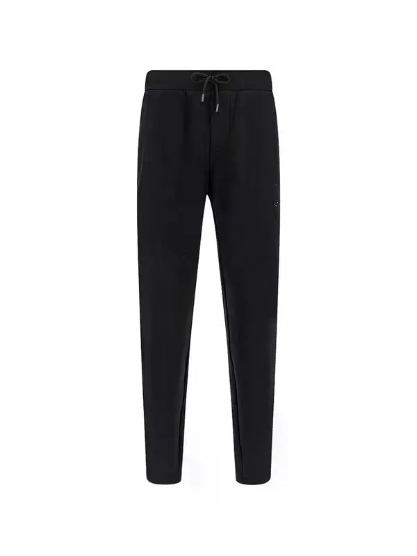Paul & Shark Drawstring Track Pants - Black