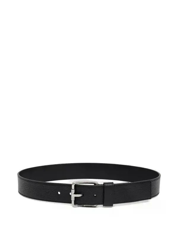 Loewe Textured Buckle Belt - Black