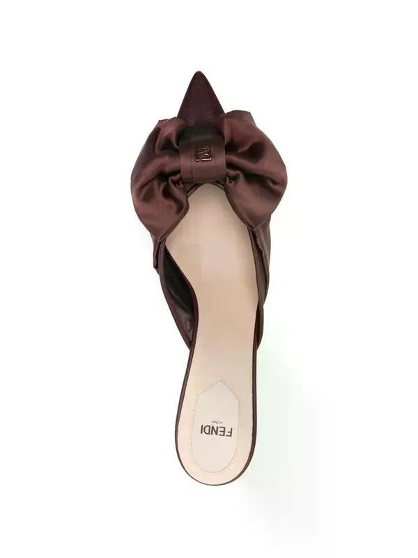 Fendi Colibrì Mules - Brown