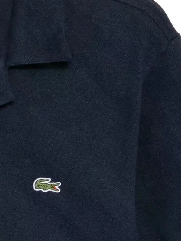 Lacoste Logo-embroidered Polo Shirt - Blue