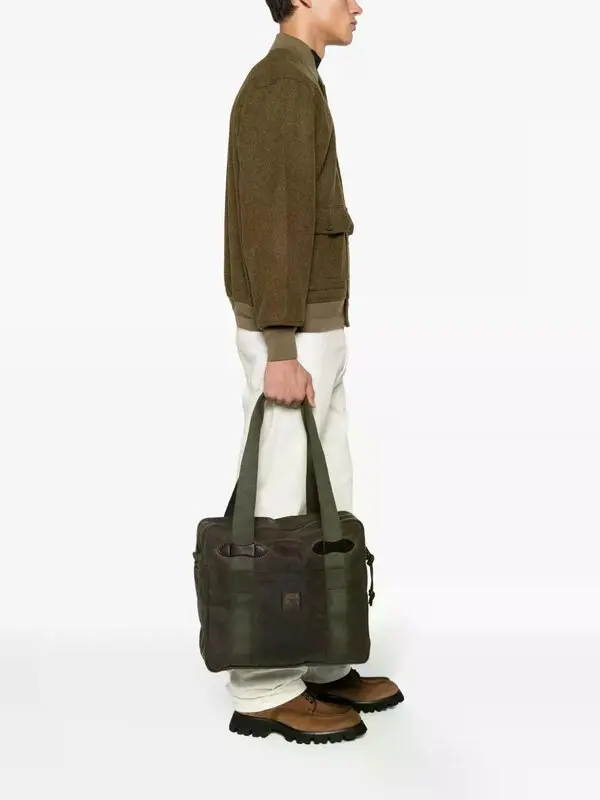 Filson Cloth Logo-patch Tote Bag