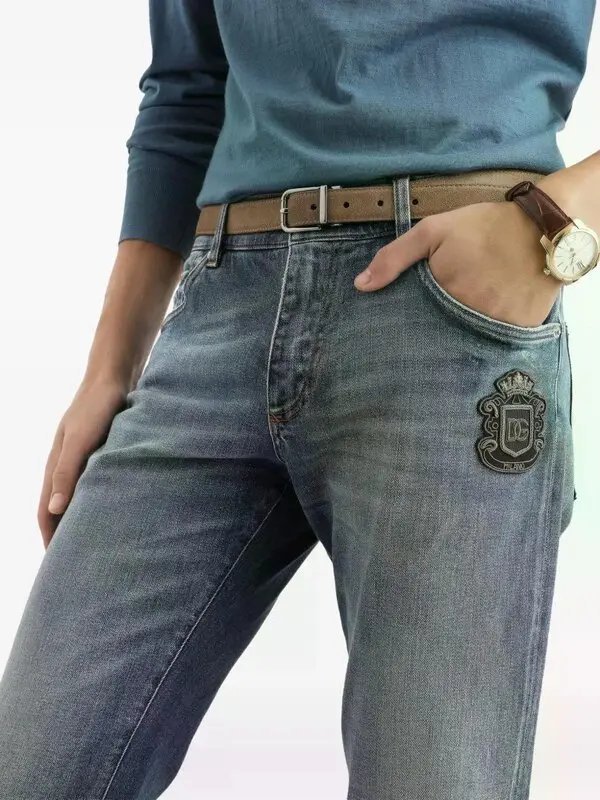 Dolce & Gabbana Belt-loops Jeans