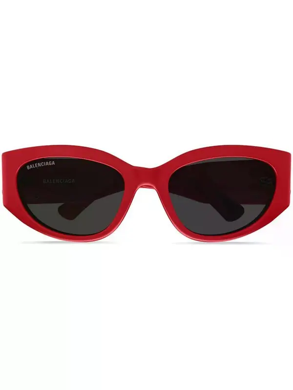 Balenciaga Bossy Cat Sunglasses - Red