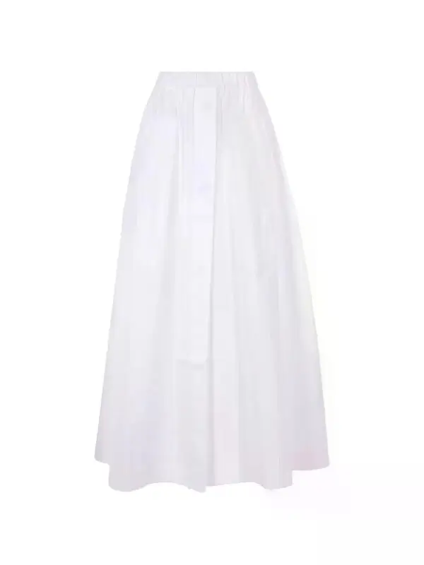 Co Button-detailed Midi Skirt