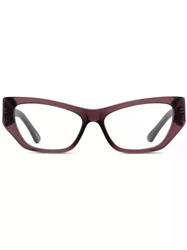 Balenciaga Full Rim Eyeglasses - Purple