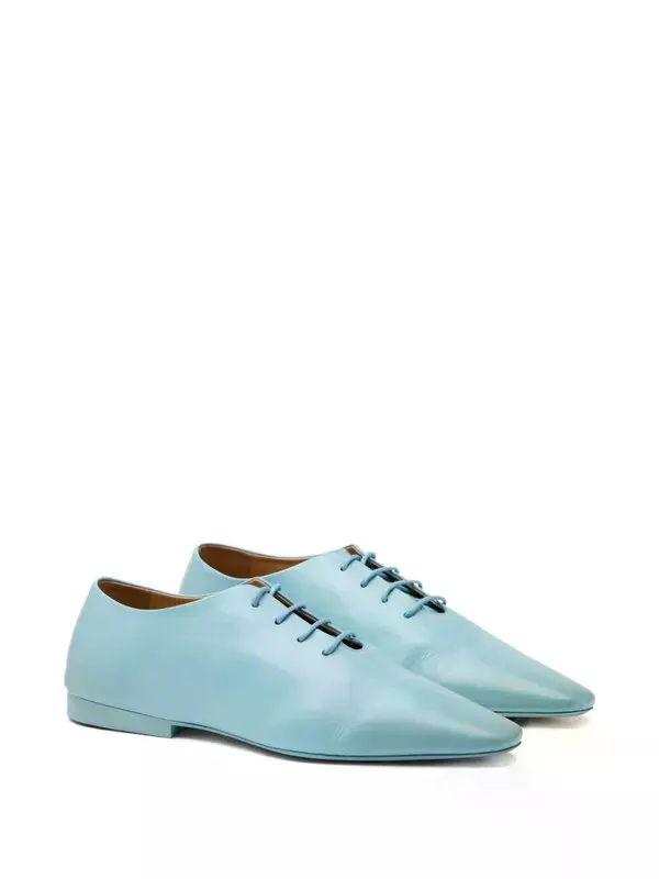 Marsèll Cazzuola Point-toe Lace-up Derby Shoes - Blue