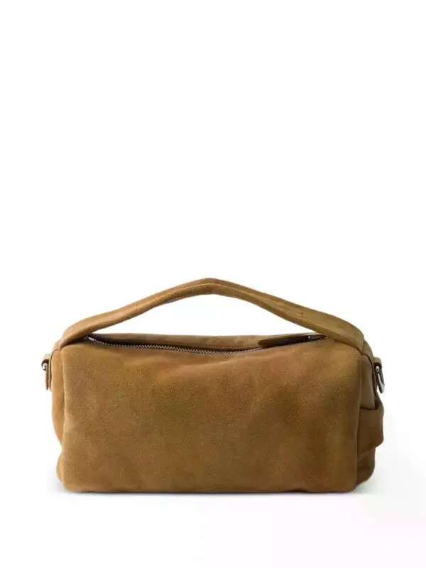 Prada Suede Shoulder Bag - Brown