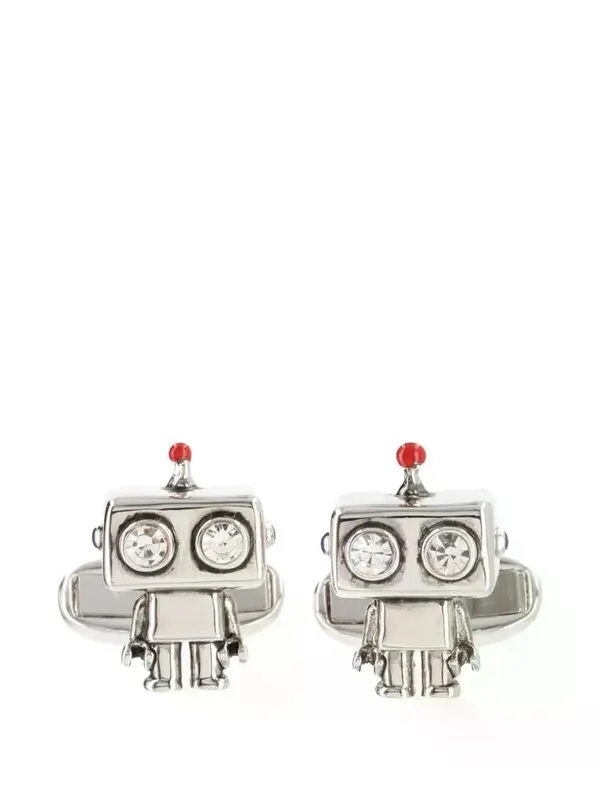 Paul Smith Robot Cufflinks - Silver
