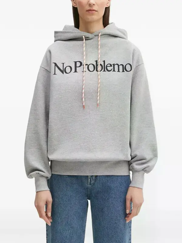 Aries Logo Print Hoodie