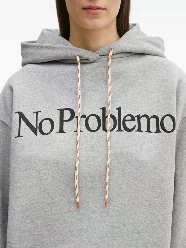 Aries Logo Print Hoodie