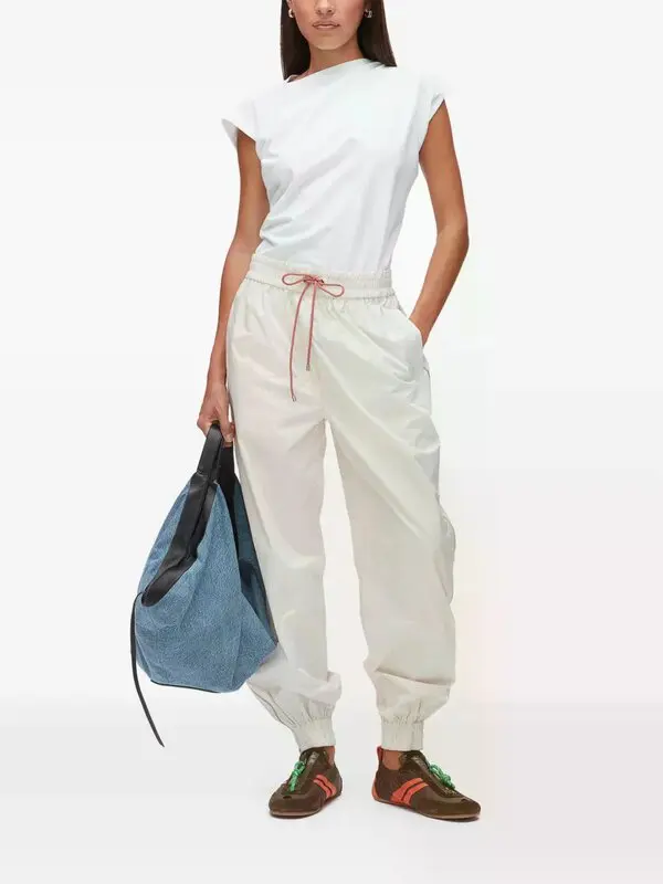 3.1 Phillip Lim Zip-detail Drawstring Track Pants - Neutrals