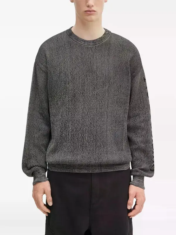 Aries Logo-embellished Sweatshirt - Grey