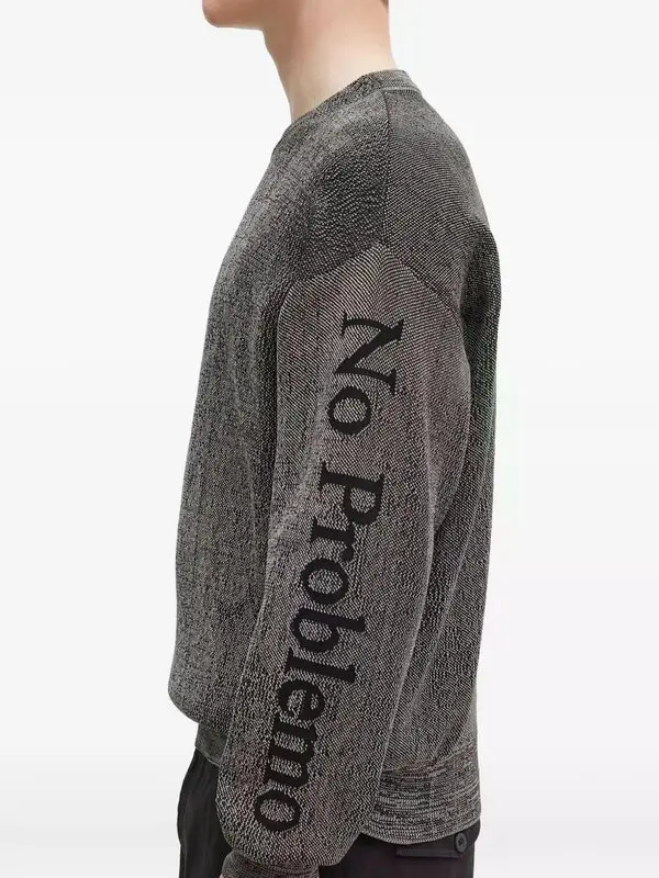 Aries Logo-embellished Sweatshirt - Grey