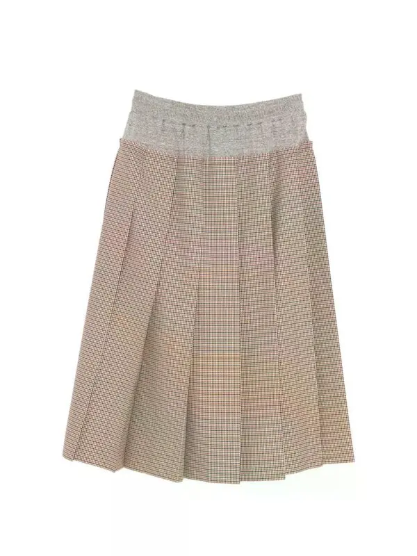 Undercover Pleated Drawstring Skirt