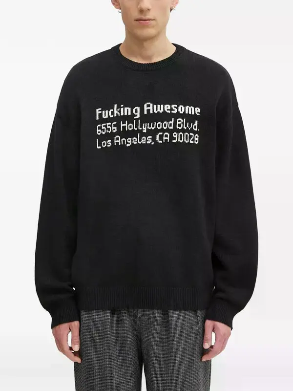 FUCKING AWESOME Crew-neck Graphic Sweater
