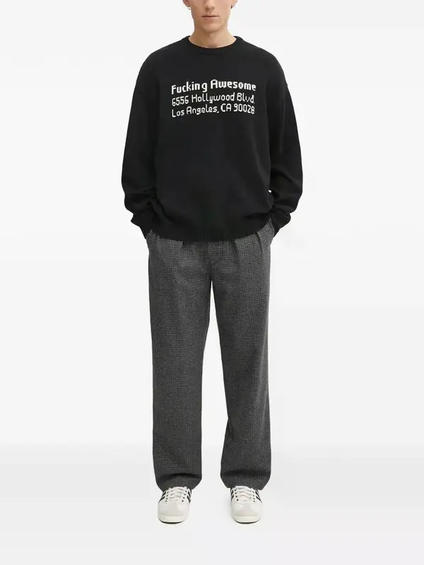 FUCKING AWESOME Crew-neck Graphic Sweater