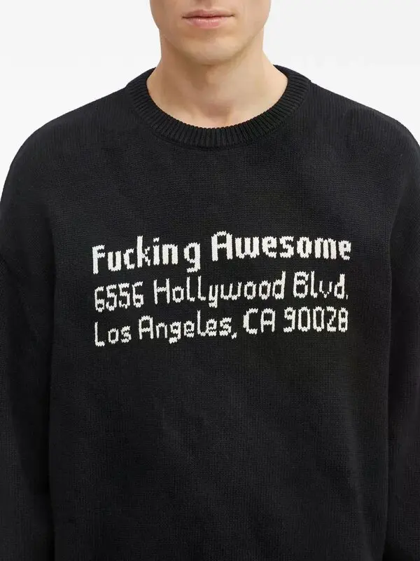 FUCKING AWESOME Crew-neck Graphic Sweater