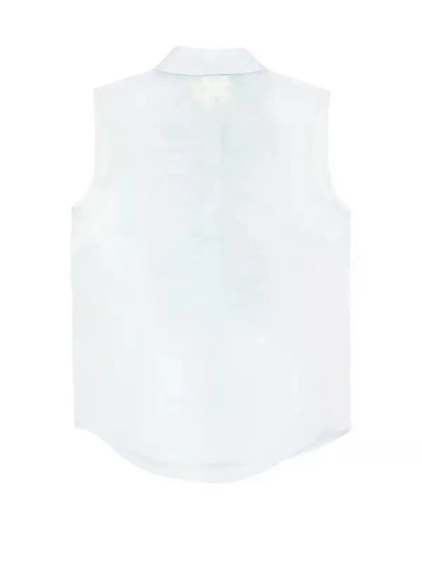 P.a.r.o.s.h Ruffled Sleeveless Blouse
