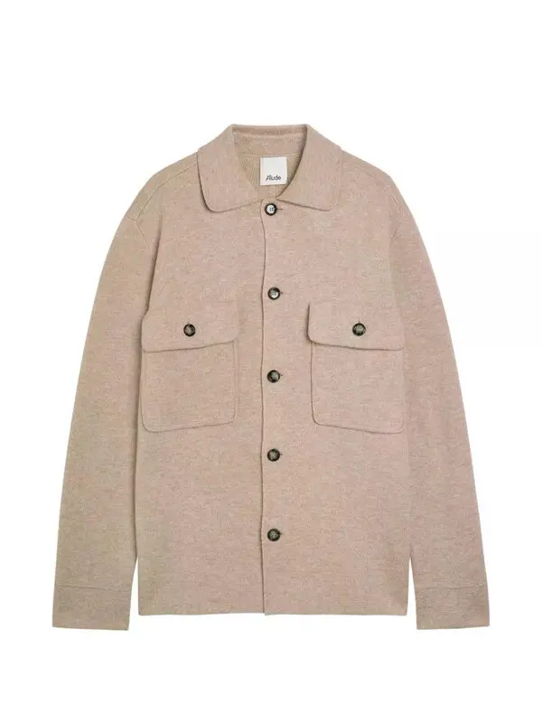 ALLUDE Cashmere-blend Jacket - Neutrals