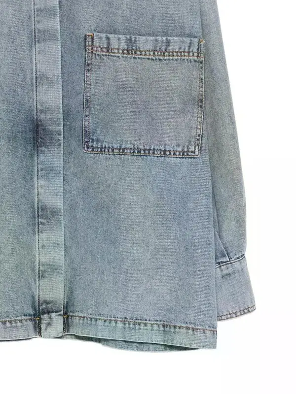 DARKPARK Button-down Shirt With Front Pocket