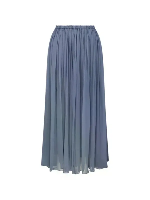 INTO THE EAST Gathered Midi Skirt