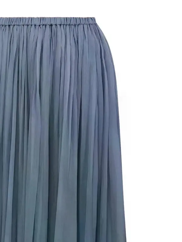 INTO THE EAST Gathered Midi Skirt