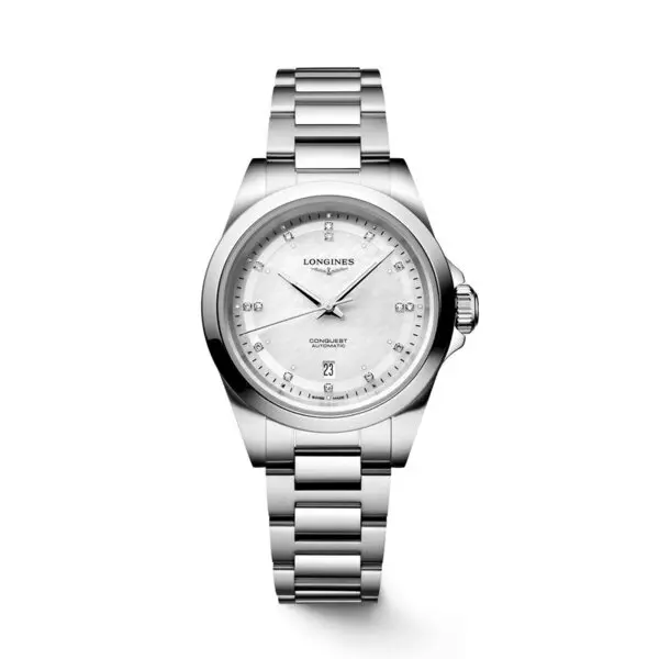 LONGINES Conquest Mother Of Pearl Dial Watch - Not Applicable