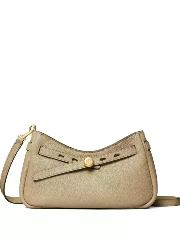 Tory Burch Romy Zip Top Crossbody Bag - Neutrals