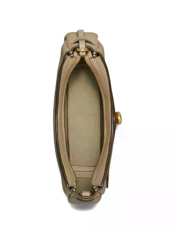 Tory Burch Romy Zip Top Crossbody Bag - Neutrals