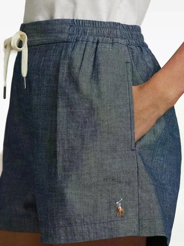 Polo Ralph Lauren Pleated Drawstring Shorts