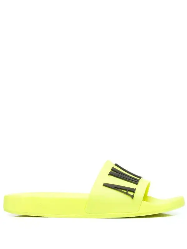 Amiri Logo-embossed Slides